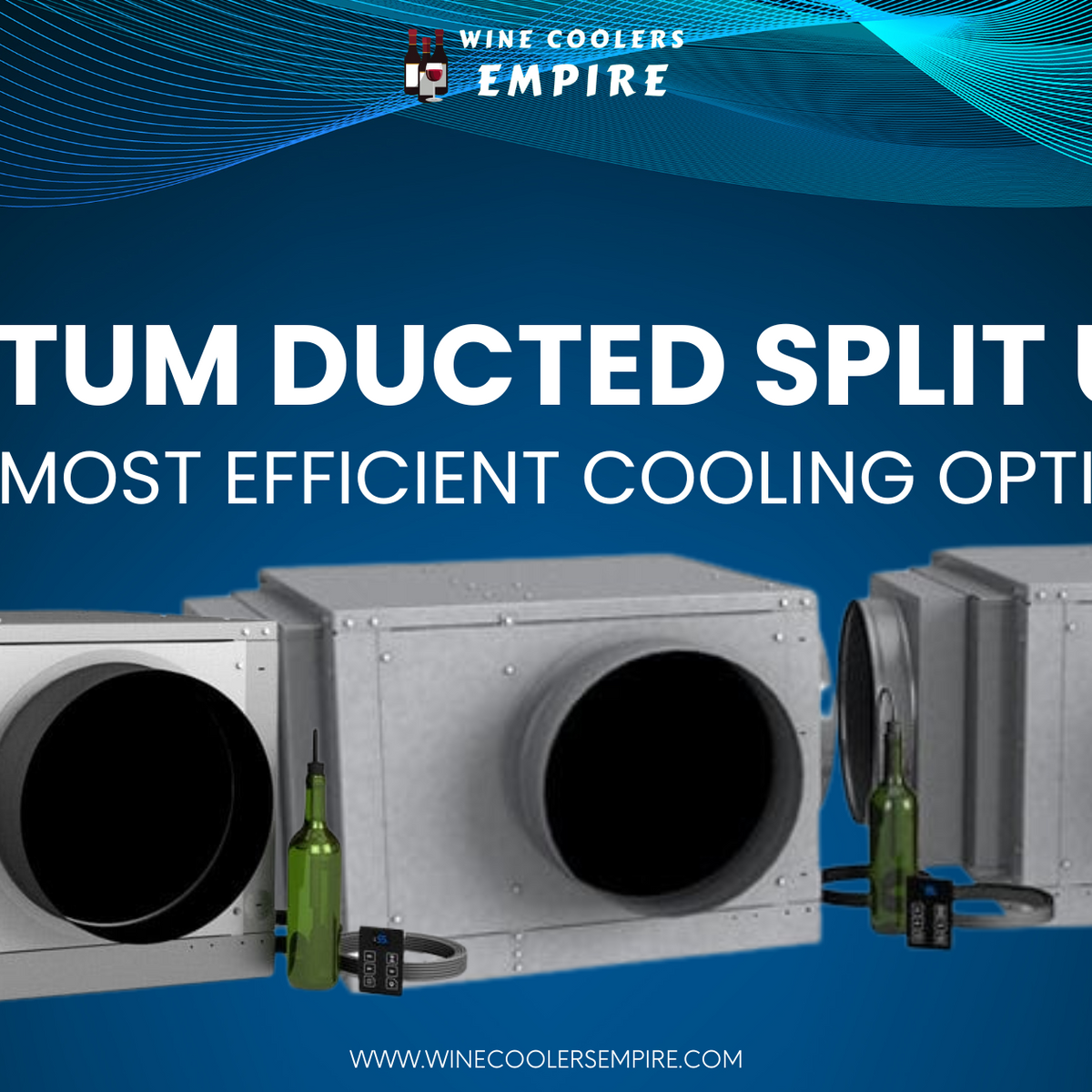 WhisperKOOL Quantum Series: Powerful Ducted Wine Cooling Systems – Wine ...
