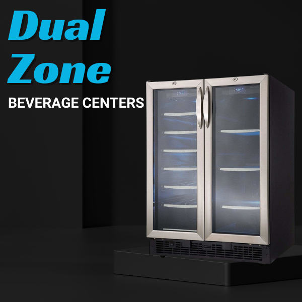 Best Dual Zone Beverage Centers – Wine Coolers Empire