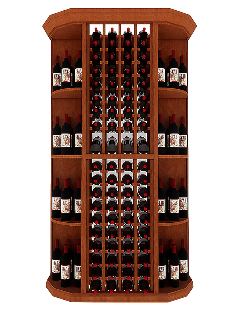 4-Foot Wine Cellar Rack – 120 Bottle Capacity | Compact Elegance for W ...