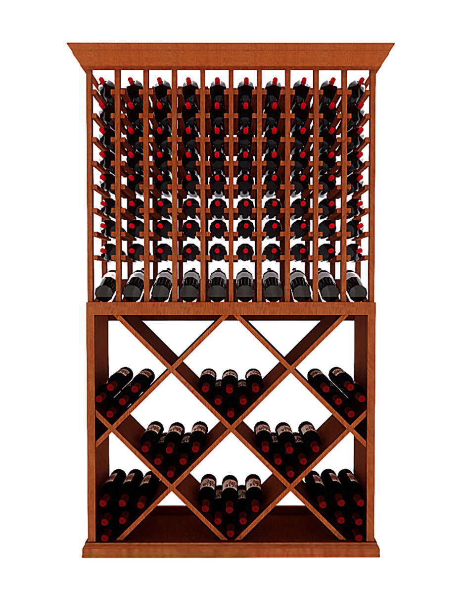 4-Foot Wine Cellar Rack – 220 Bottle Capacity | Ultimate Space-Efficie ...