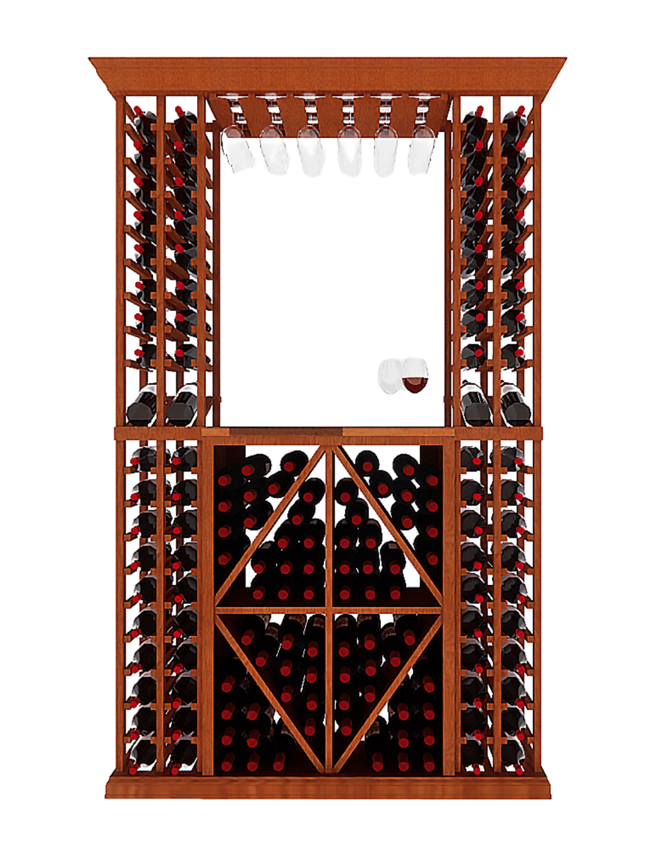 5-Foot Wine Cellar Rack – 148 Bottle Capacity | Elegant Compact Wine S ...