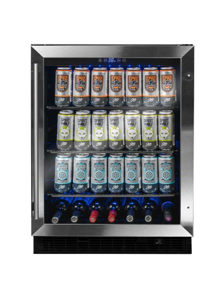 Danby 5.7 cu. ft. Built-In Stainless Steel Beverage Center – Wine ...