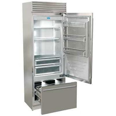 Fhiaba 24-inch, 12.1 cu. ft. Bottom Freezer Refrigerator - FP24B-RS1 ...