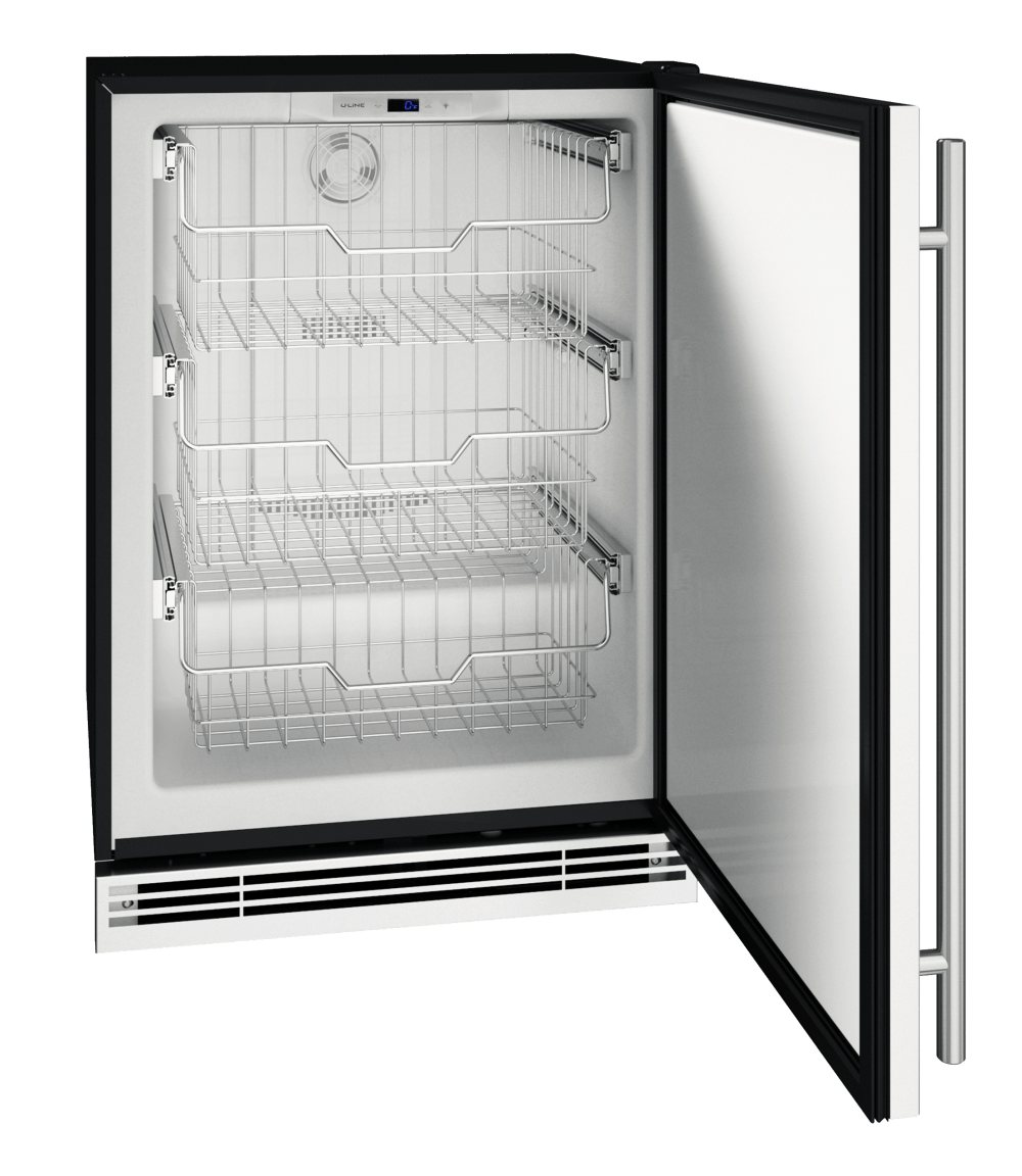 U-Line HFZ124 24" Convertible Freezer Reversible Hinge 115v – Wine ...
